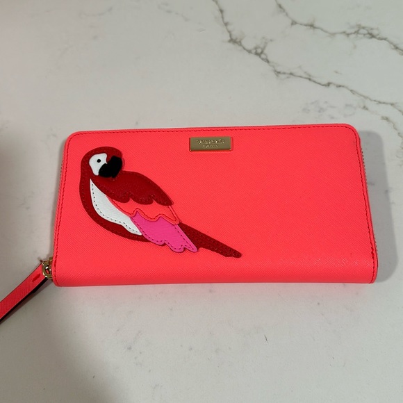 kate spade | Bags | Rare Kate Spade Parrot Neda Wallet Nwt | Poshmark